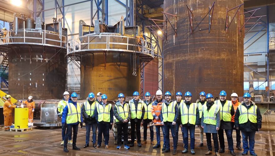 Leveranse av den første av tre CAP-X strukturer - CCB Subsea